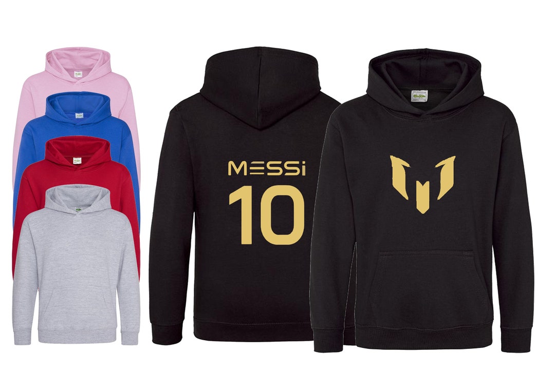 Lionel Messi Inspired Soccer Hoodie/ T Shirt Jumper Footy Merch Jumper ...
