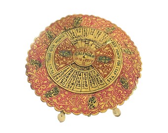 Brass Perpetual Calendar | Etsy