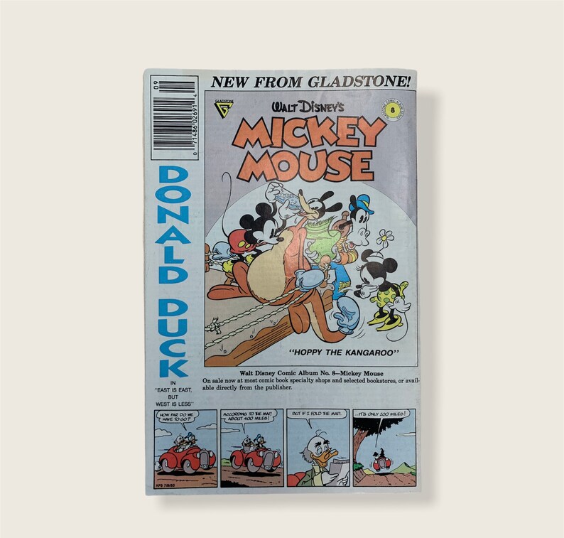 Walt Disney's Mickey Mouse September 1988 No 240 - Etsy
