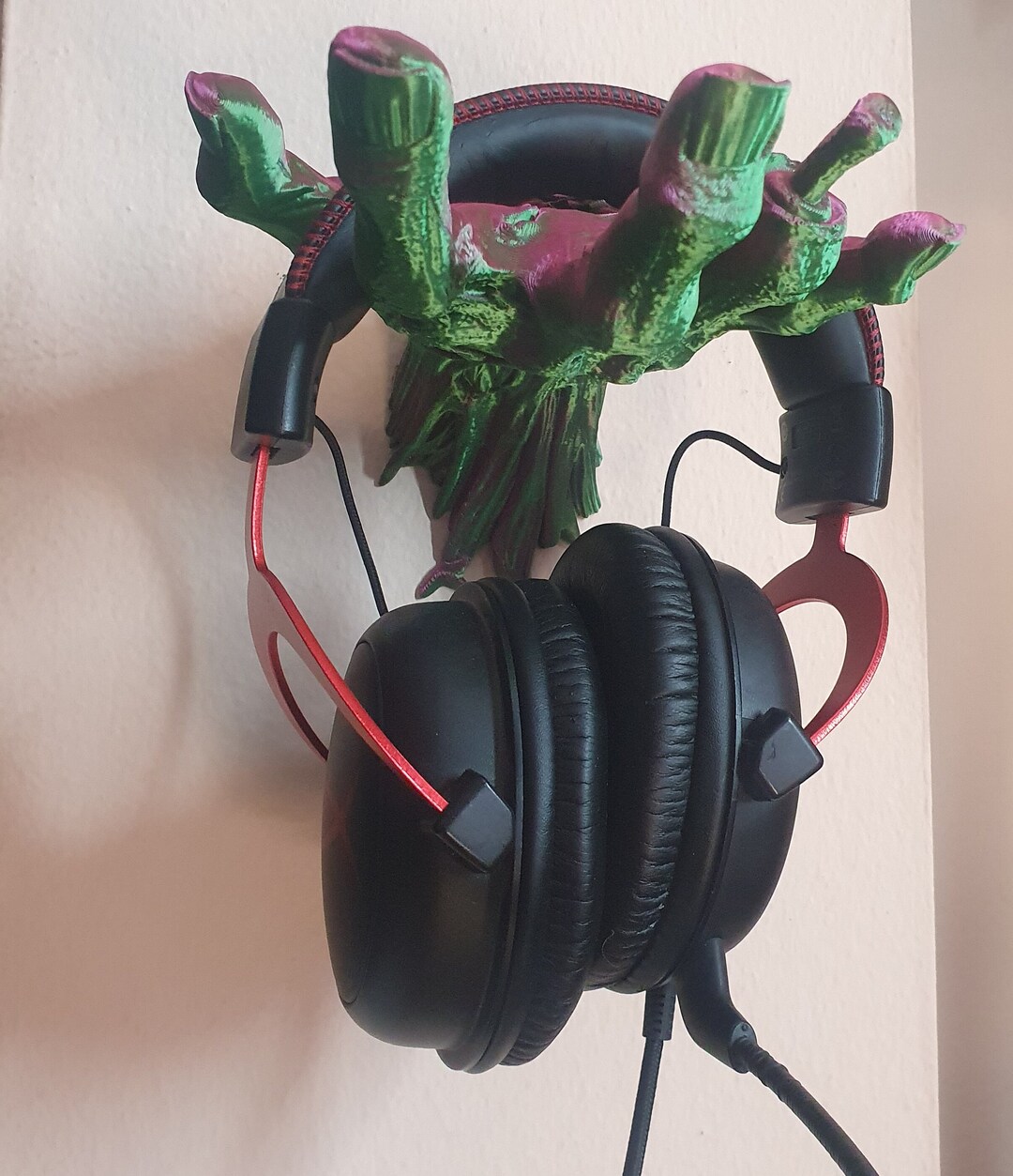Hand Wall Zombie Holder Headset Stand Unique Soporte Mano Decor Spooky ...