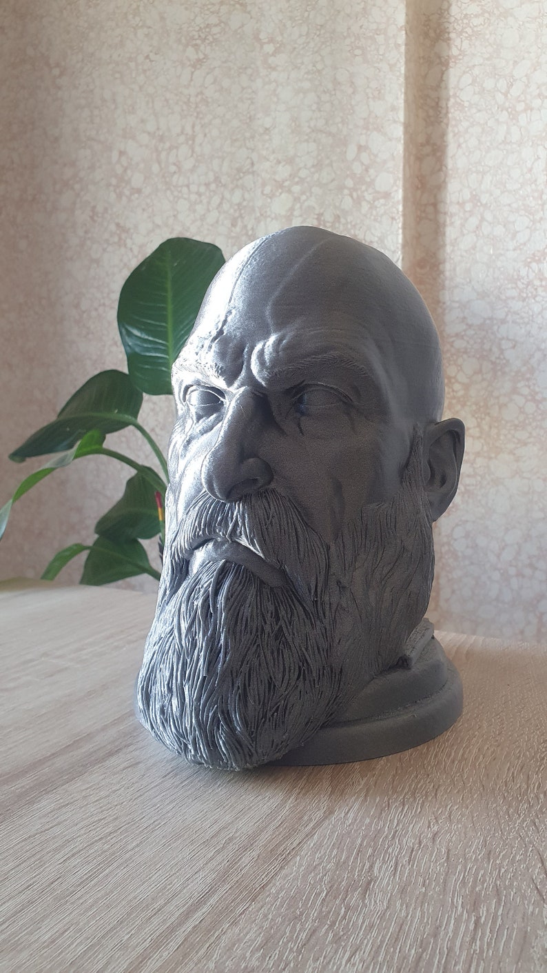 Kratos God of War Headphone Stand - Gamer Office Decor & Gaming Desk ...