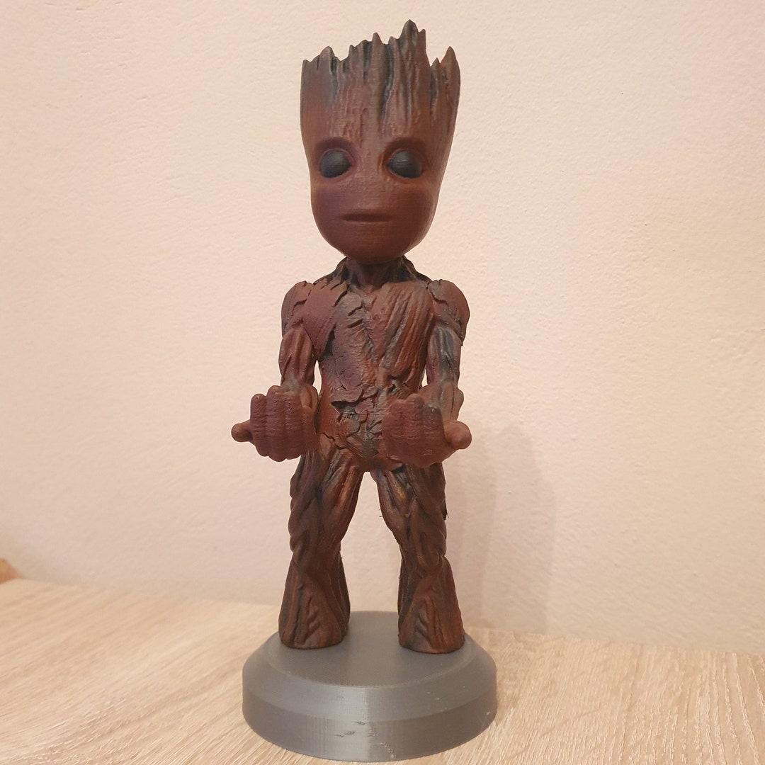 Groot Controller and Phone Holder Cute Desk Accessory for Gamers and ...