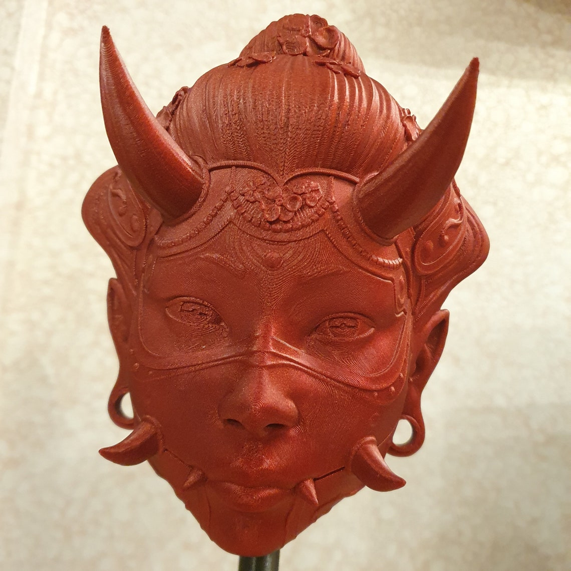 Hannya Namanari Wall Mask / Japanese Mask / Tattoo Lovers / Wall Decor ...