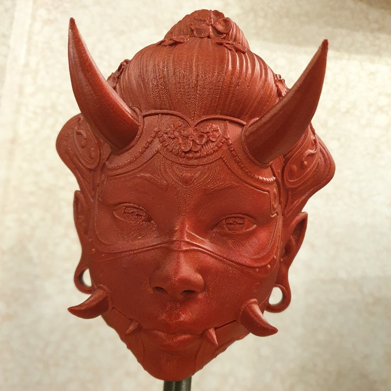 Hannya Namanari Wall Mask / Japanese Mask / Tattoo Lovers / Wall Decor ...