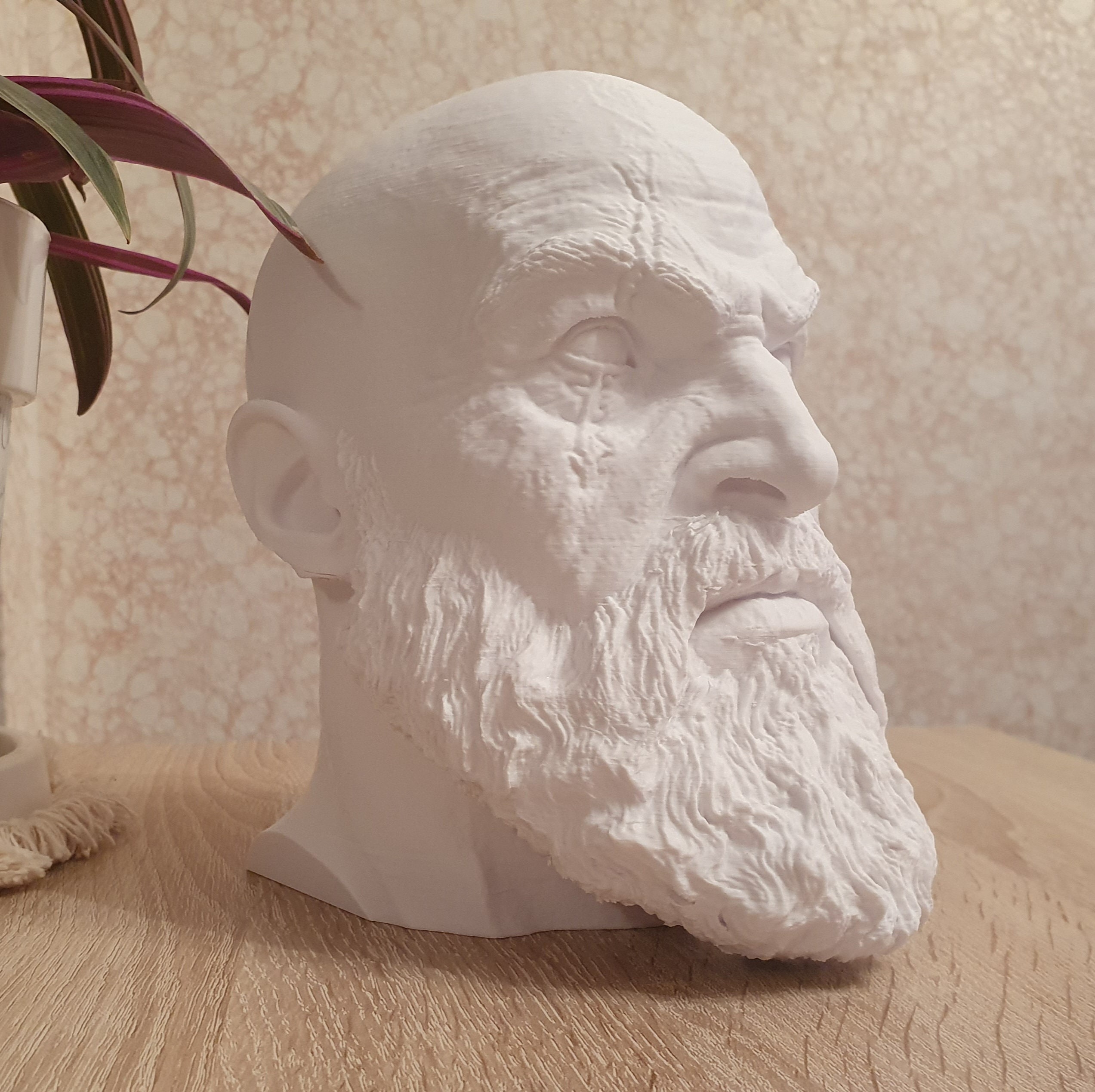 Kratos Headset Stand Dios De La Guerra Office Decor, Gamer Gift, 3D ...