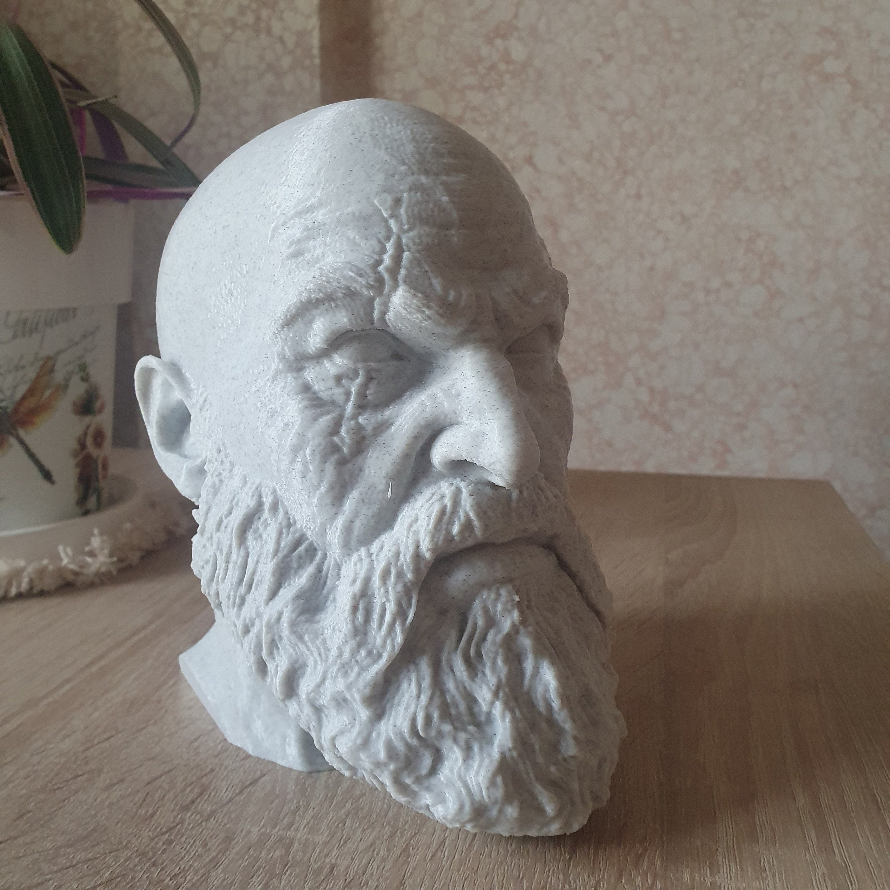 Kratos Headset Stand Dios De La Guerra Office Decor, Gamer Gift, 3D ...