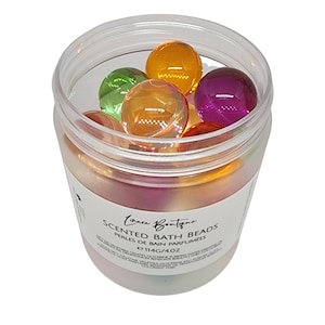 Mixed Colours Moisturizing Bath Oil Pearls. Scented Beads for Luxury ...