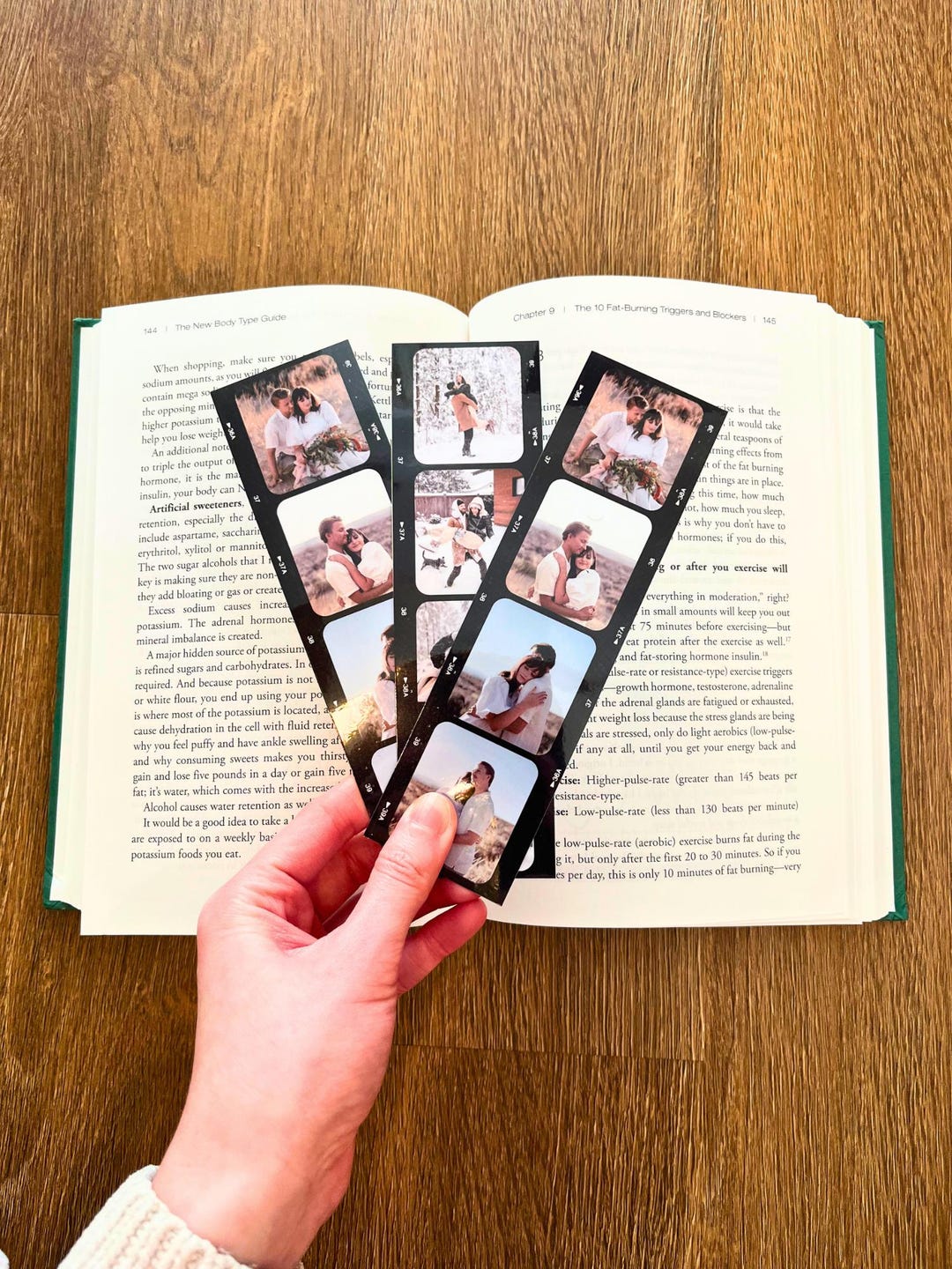 Personalized Custom Photo Booth Strip Bookmark - Etsy