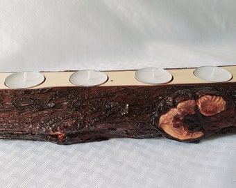 Log Tea Light | Etsy