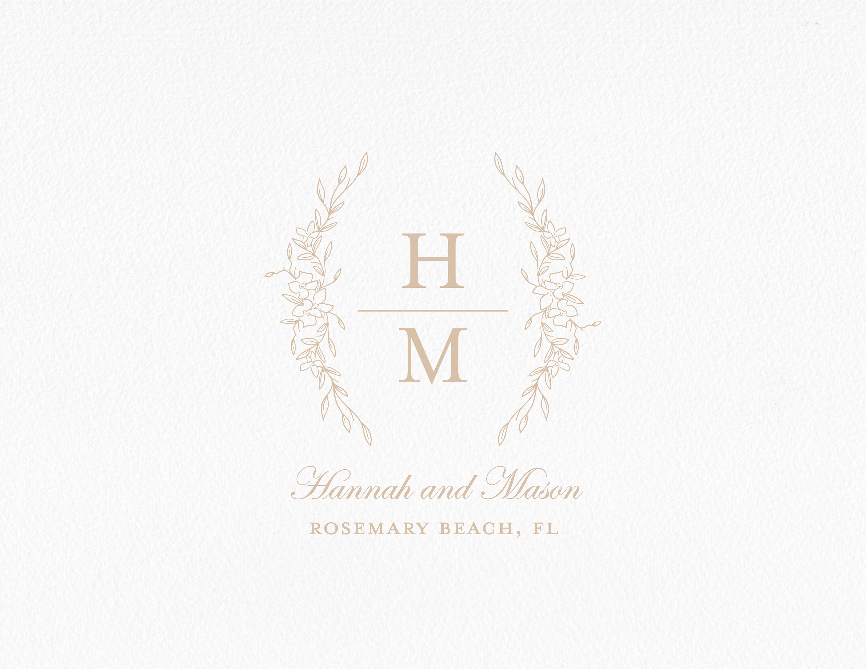 Wedding Monogram | Floral | Script Wedding Monogram | Custom | Couple ...