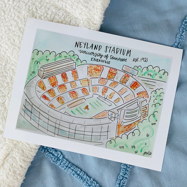 Neyland Stadium Svg - Etsy