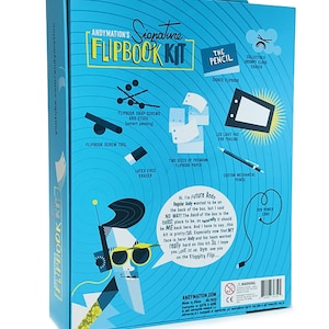 Official Andymation Signature Flipbook Kit for Kids and Adults - Etsy