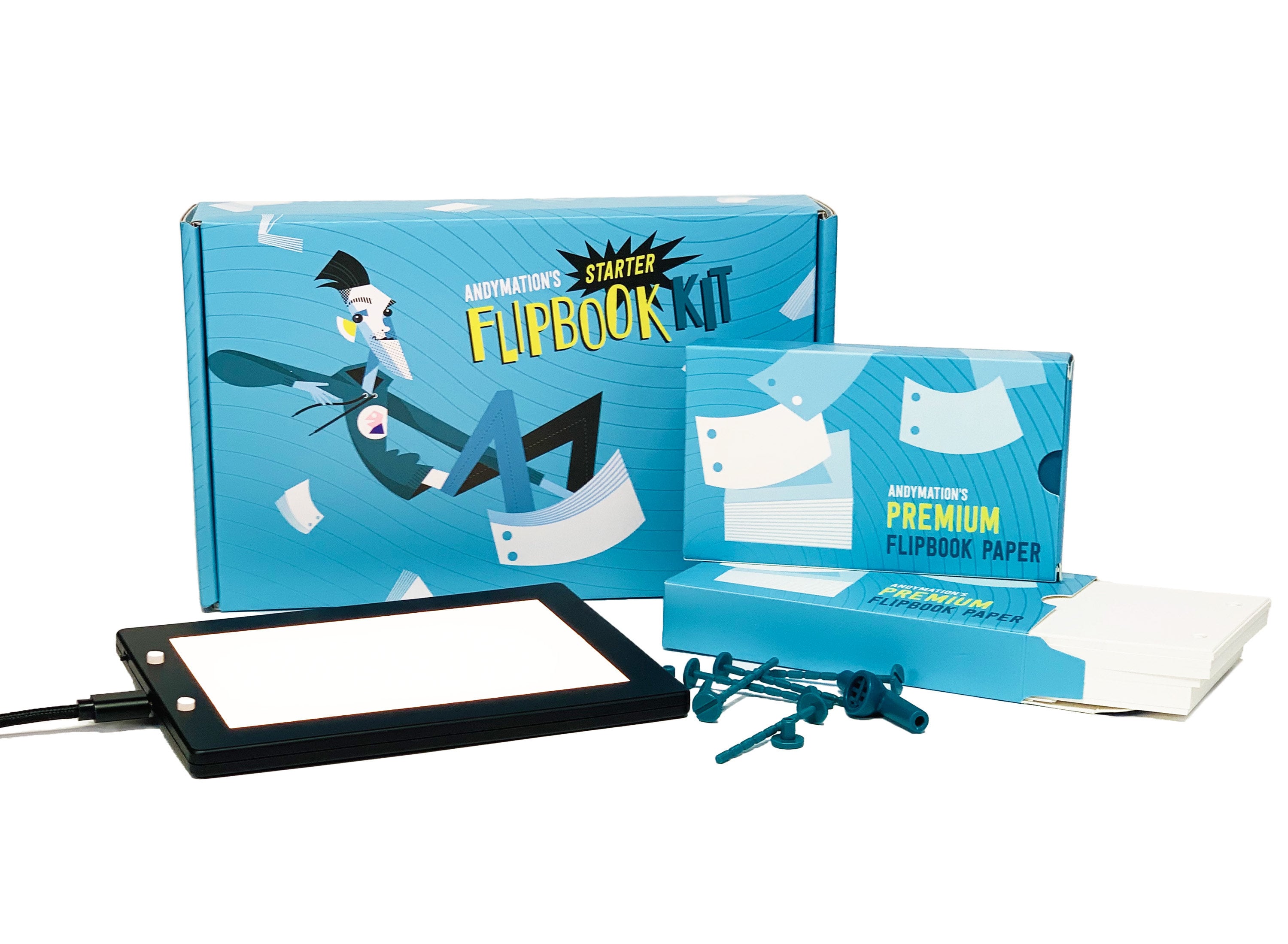 The Official Andymation Starter Flipbook Kit for Kids and Adults ...