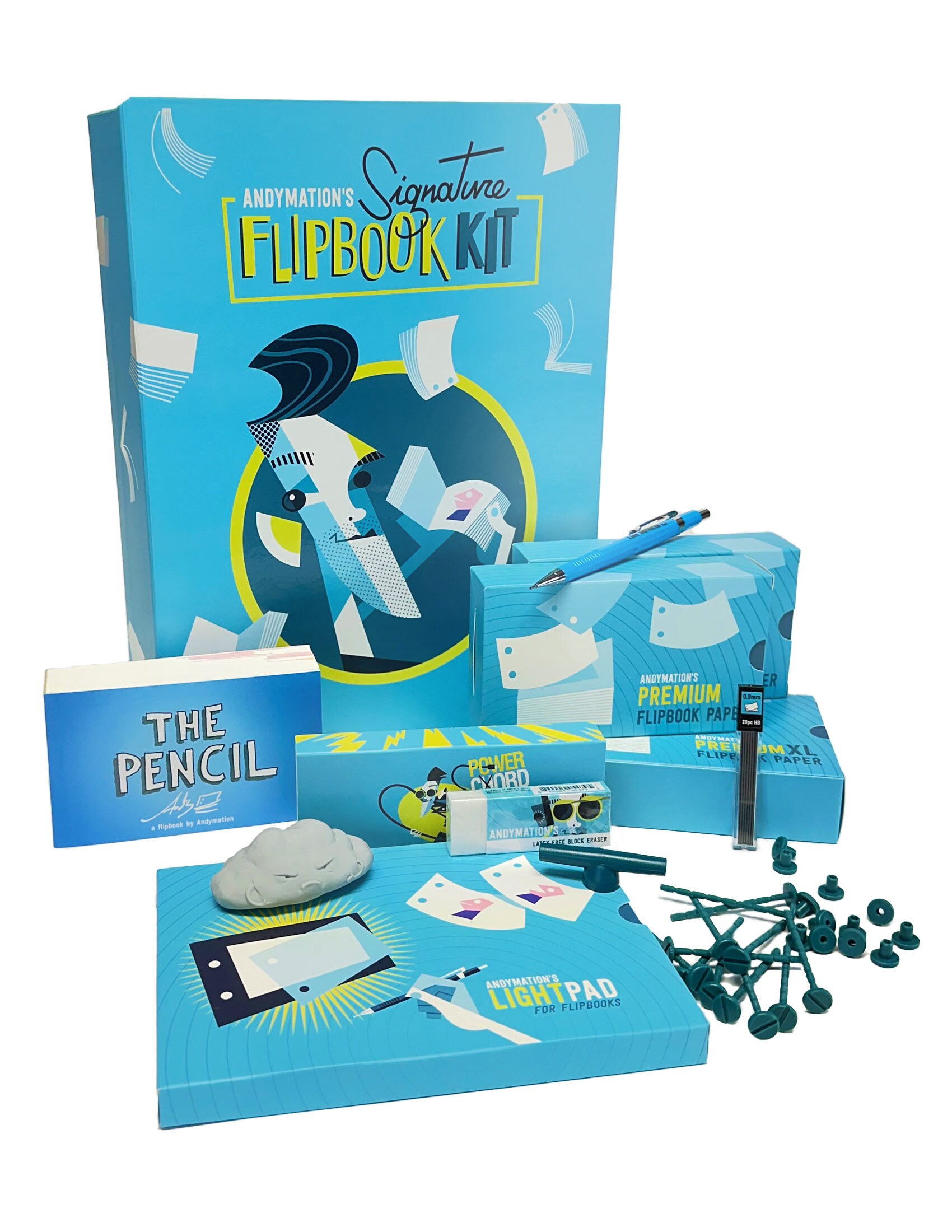 Official Andymation Signature Flipbook Kit for Kids and Adults - Etsy
