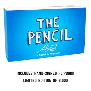 Official Andymation Signature Flipbook Kit for Kids and Adults - Etsy