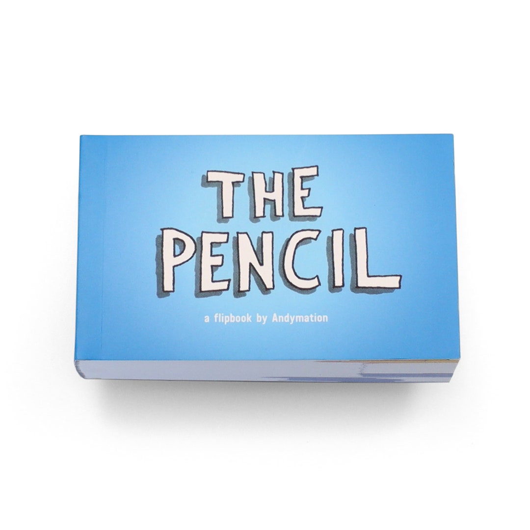 Andymation the Pencil Printed Flipbook - Etsy