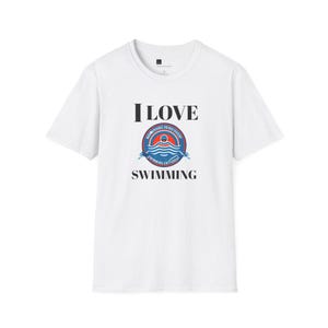 Swimming Unisex T-shirt - Relaxing Beach Tee, Summer Pool Shirt, Swim ...