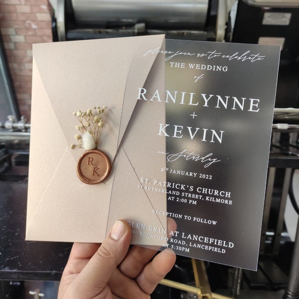 Vellum Jackets 10 Pack Clear Invitation,wedding Invitation,invitation ...