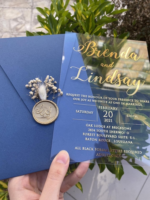 Papel Transparente Para Invitaciones De Boda ZYNERY Paquete De 140