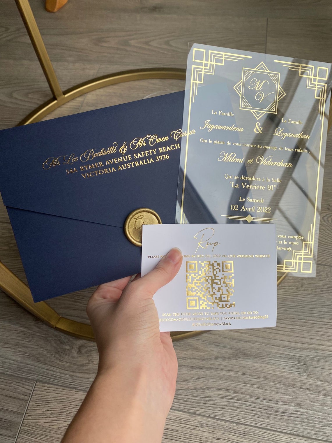 Acrylic Invitations Clear Acrylic Invitations Wedding - Etsy