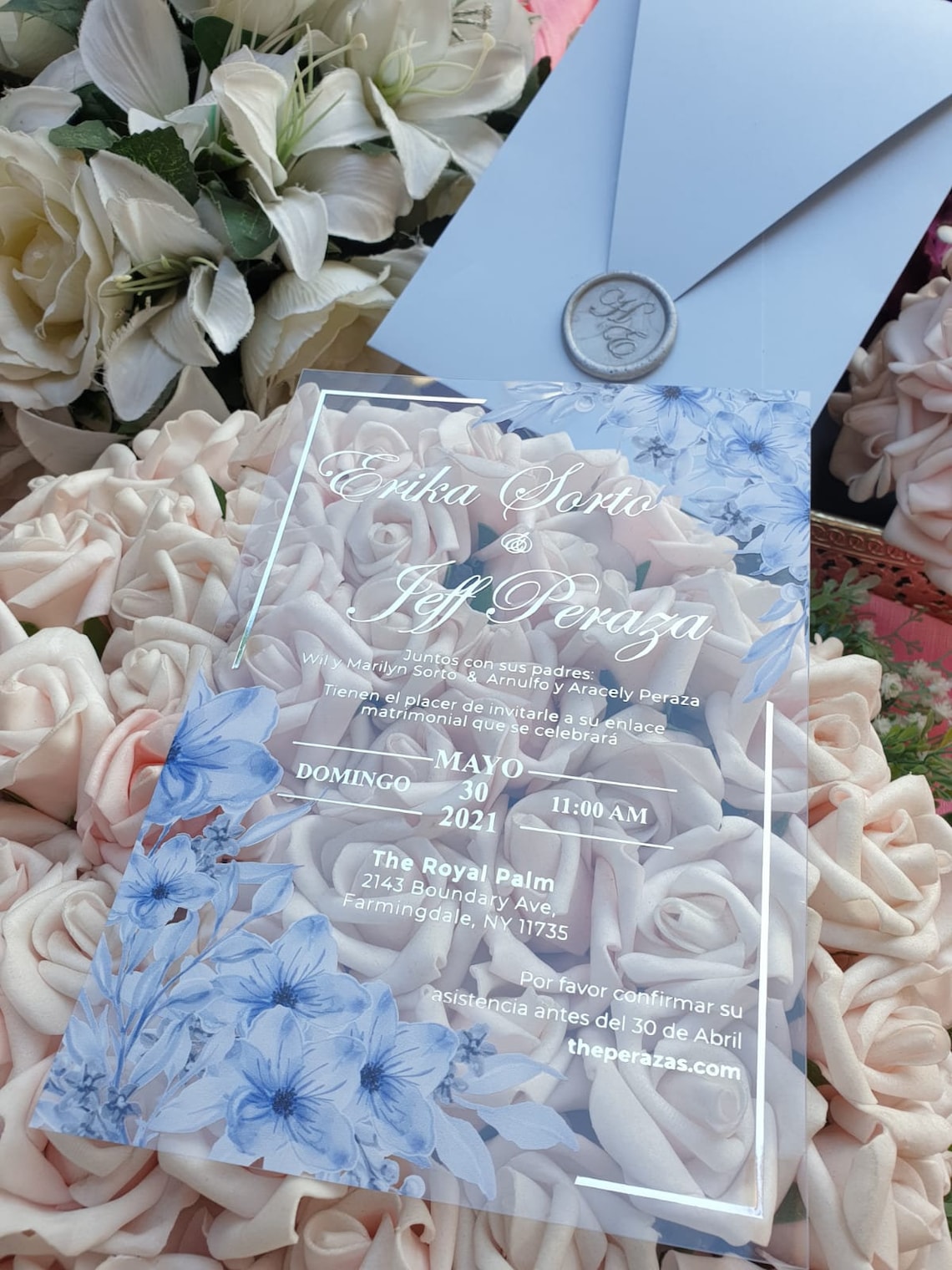 Clear Acrylic Invitations Wedding Invitation Acrylic - Etsy