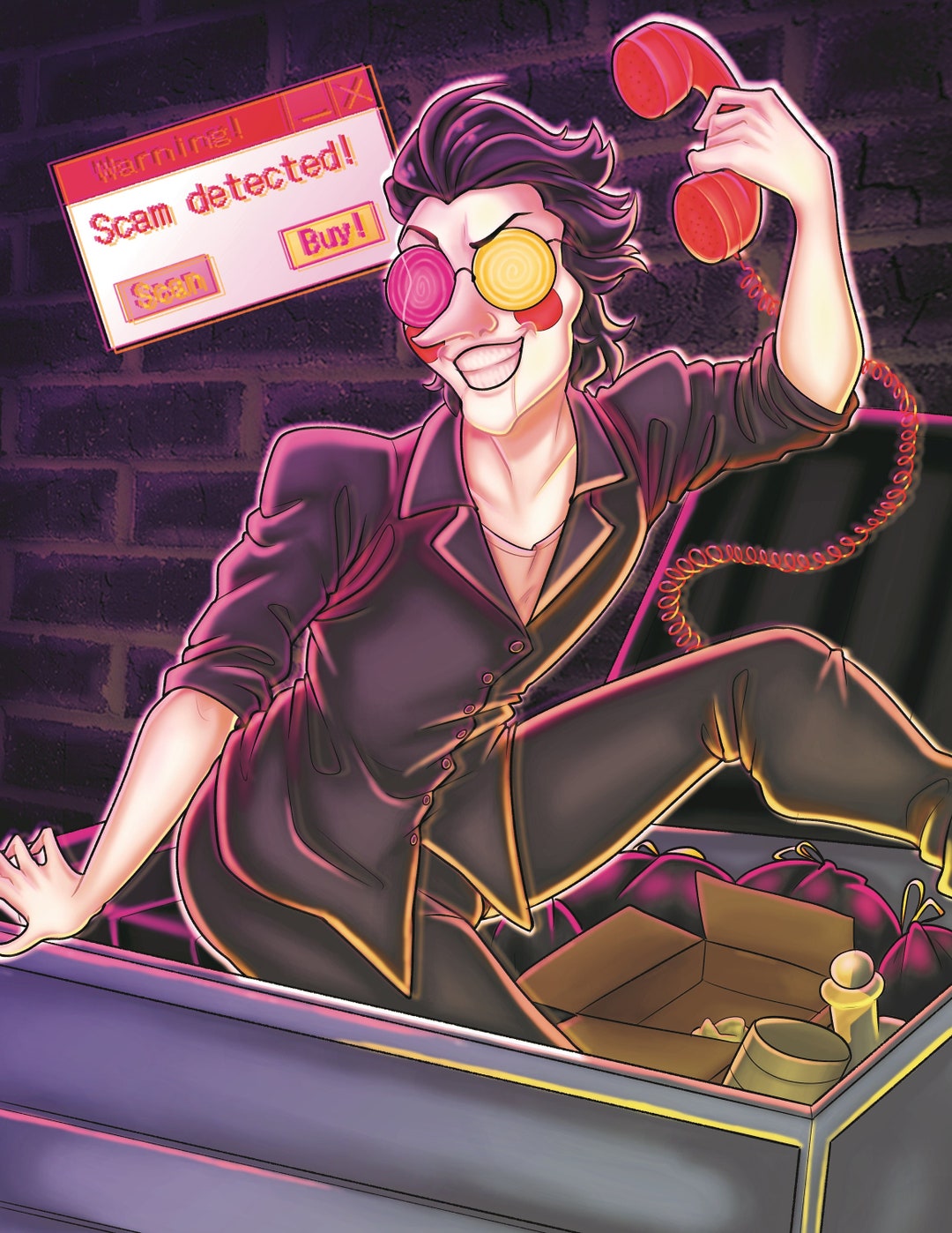 Spamton G. Spamton Art Print/poster - Etsy