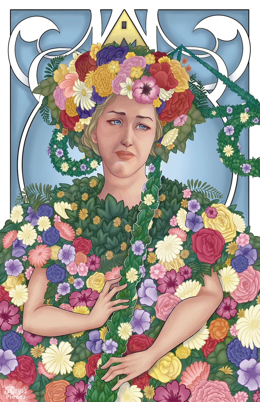 Midsommar May Queen Art Print/poster - Etsy