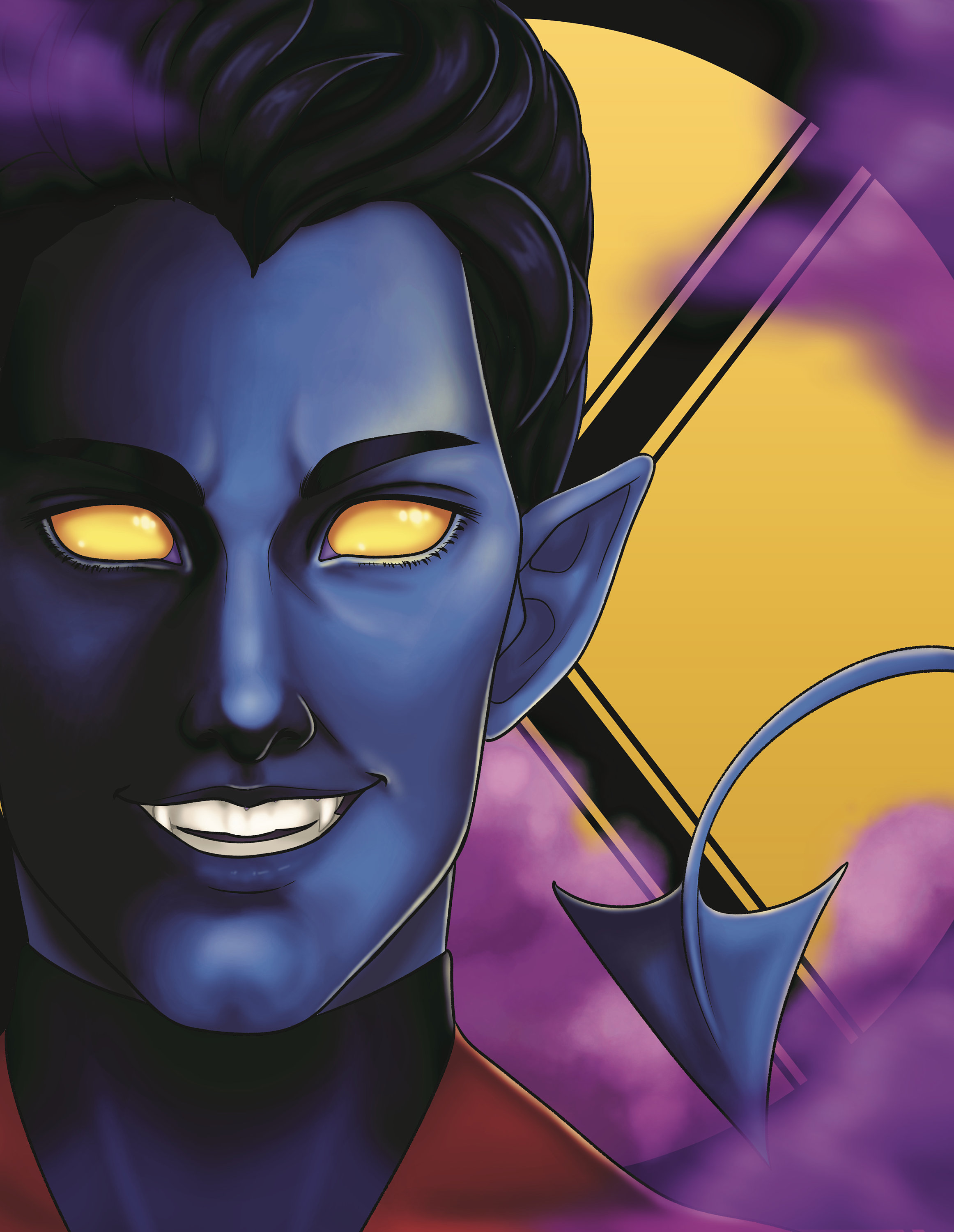 Nightcrawler X-men Art Print/poster - Etsy