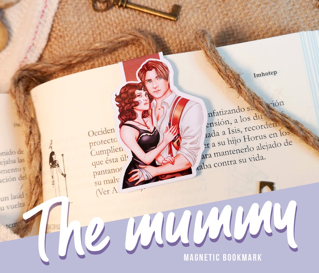 The Mummy Magnetic Bookmarks - Etsy