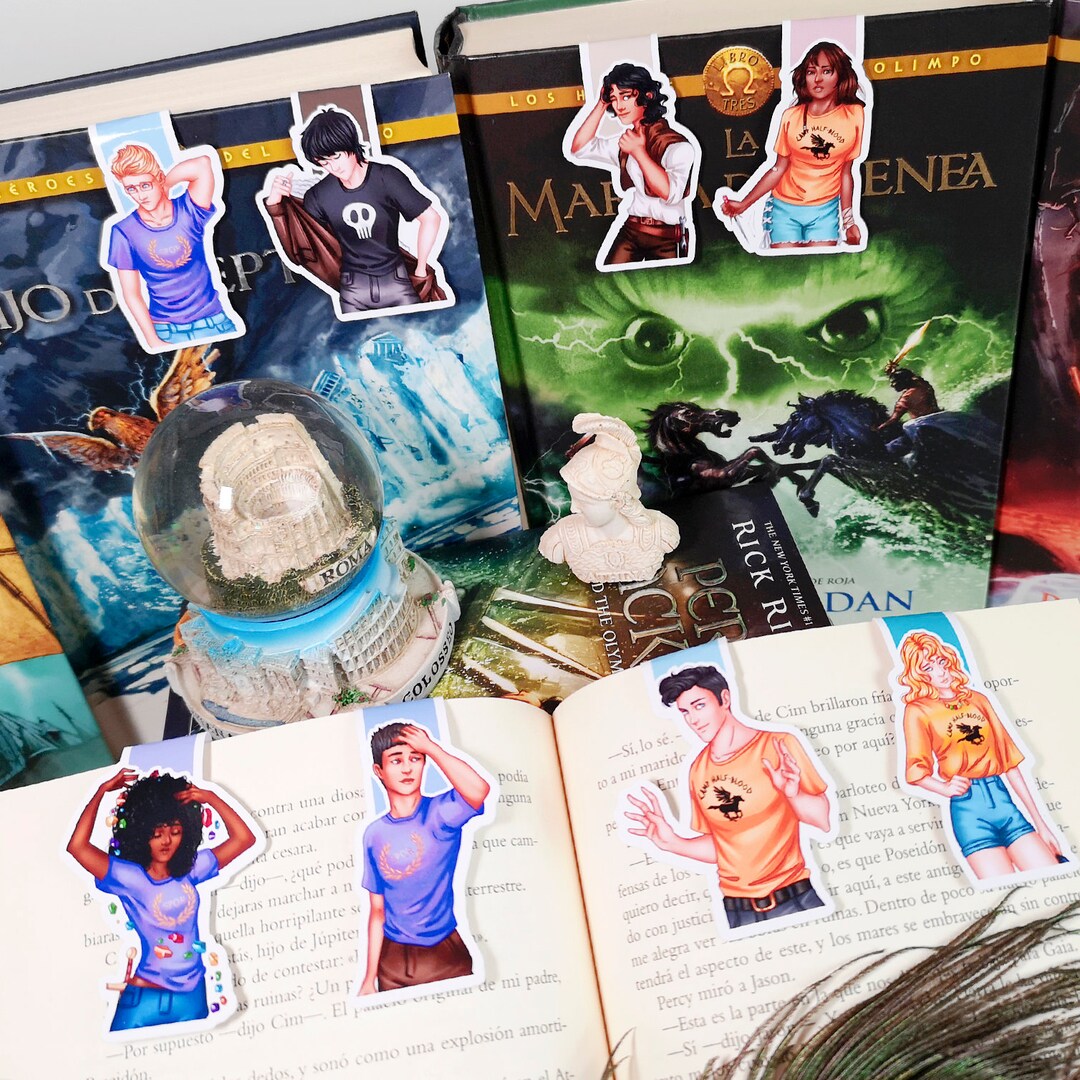 Heroes of Olympus [magnetic Bookmarks & Stickers] - Etsy