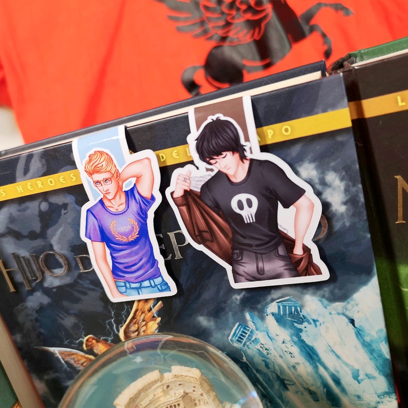 Heroes of Olympus Magnetic Bookmarks - Etsy