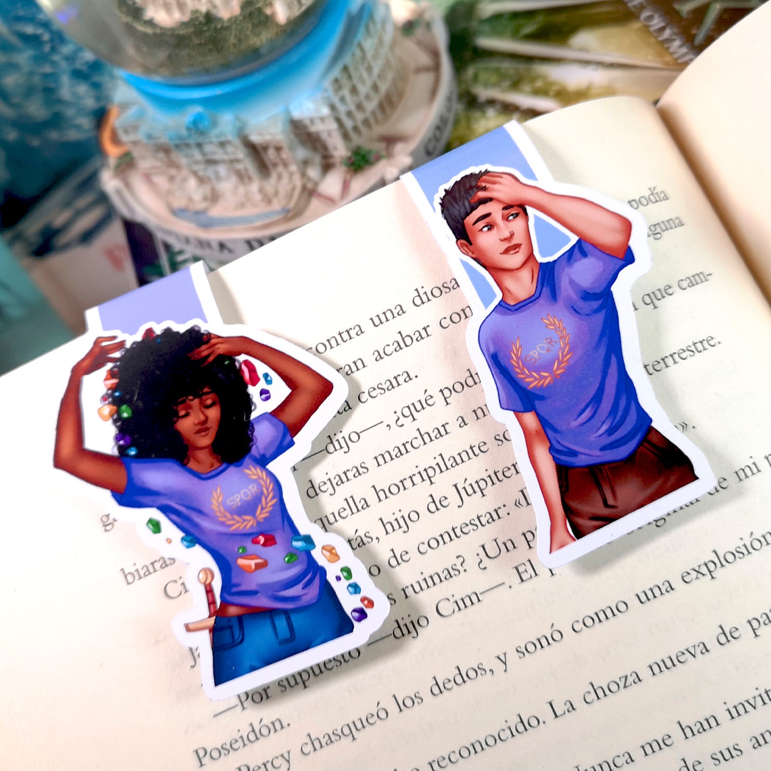 Heroes of Olympus Magnetic Bookmarks - Etsy