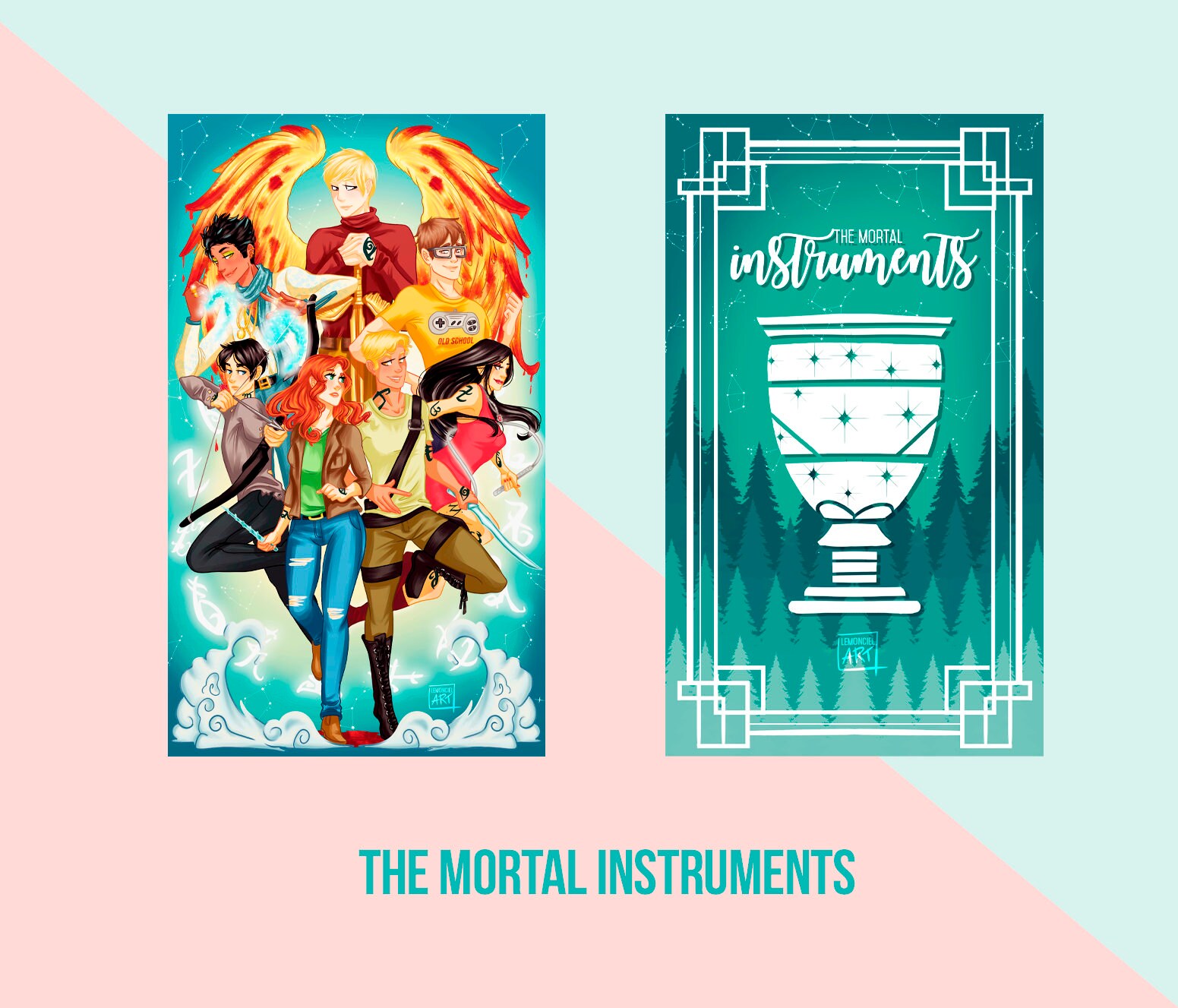 The Shadowhunter Chronicles Cards. | Etsy