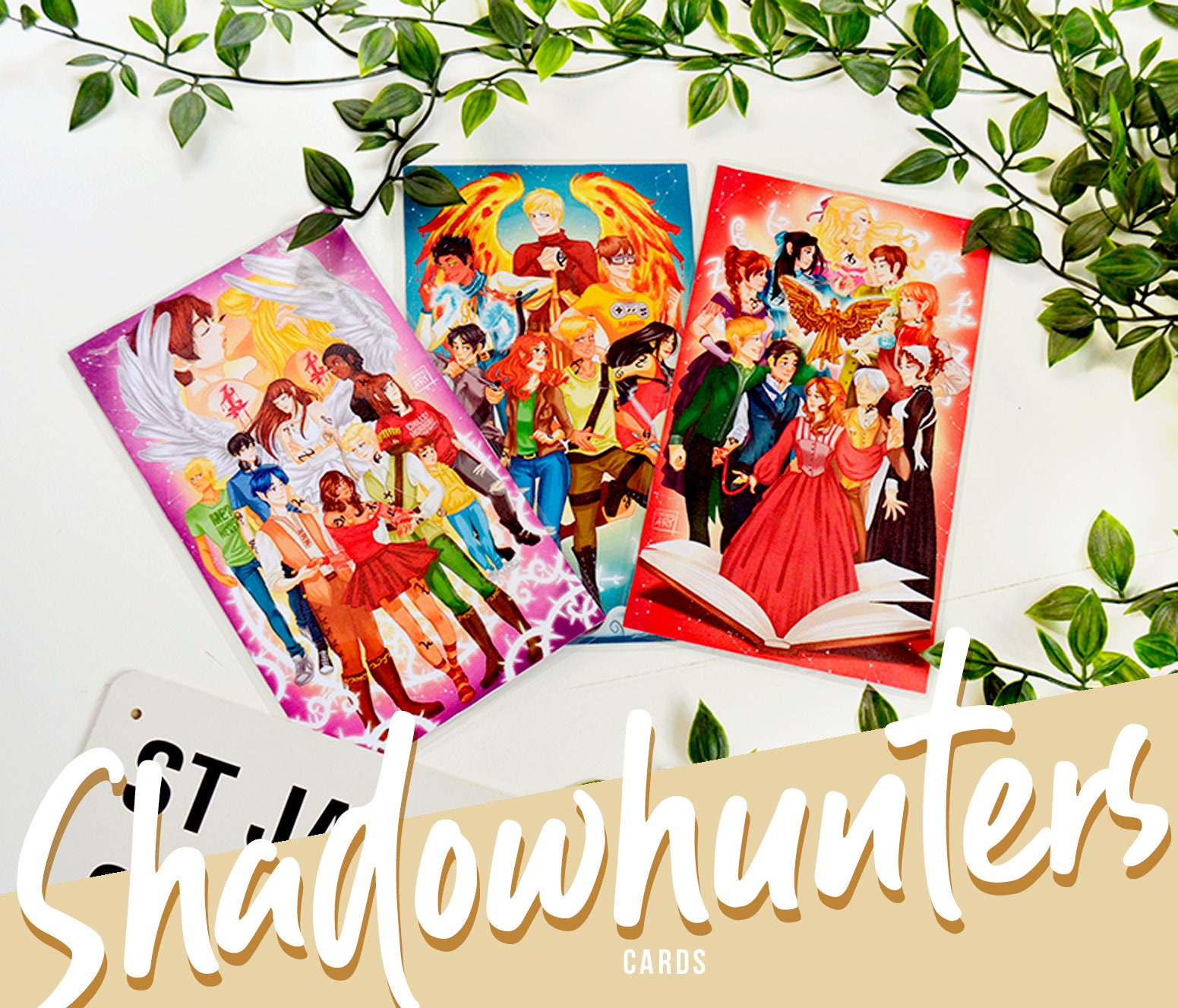 The Shadowhunter Chronicles Cards. - Etsy