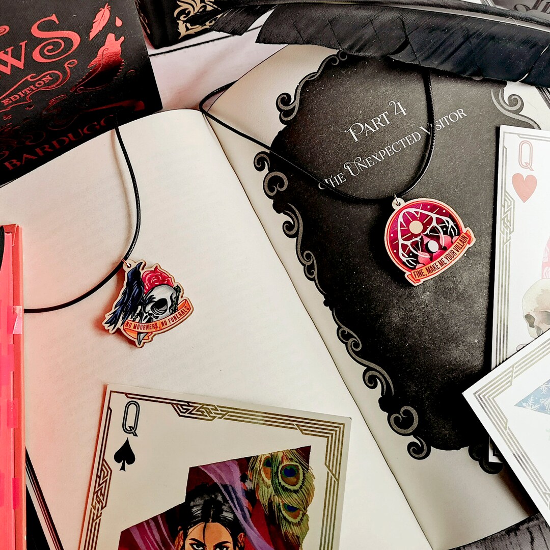 Shadow and Bone necklaces / Keychains - Etsy