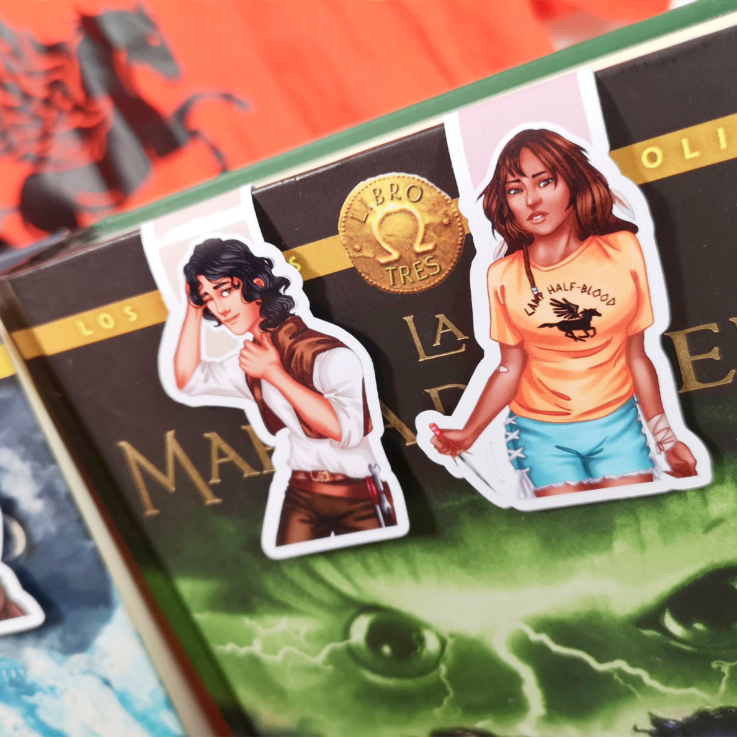 Heroes of Olympus Magnetic Bookmarks - Etsy