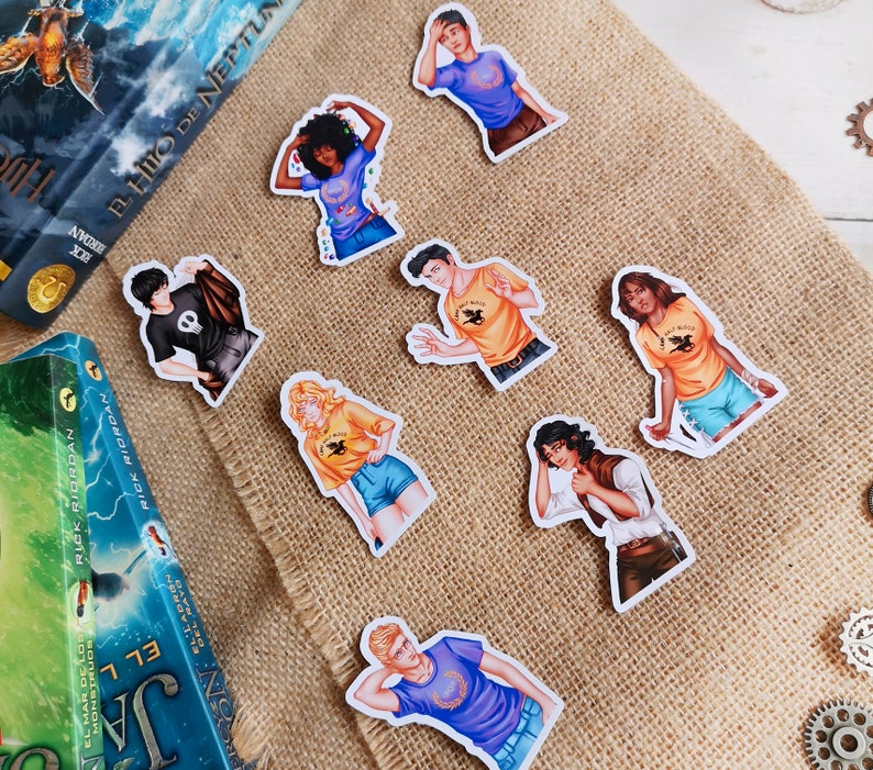 Heroes of Olympus magnetic Bookmarks & Stickers - Etsy