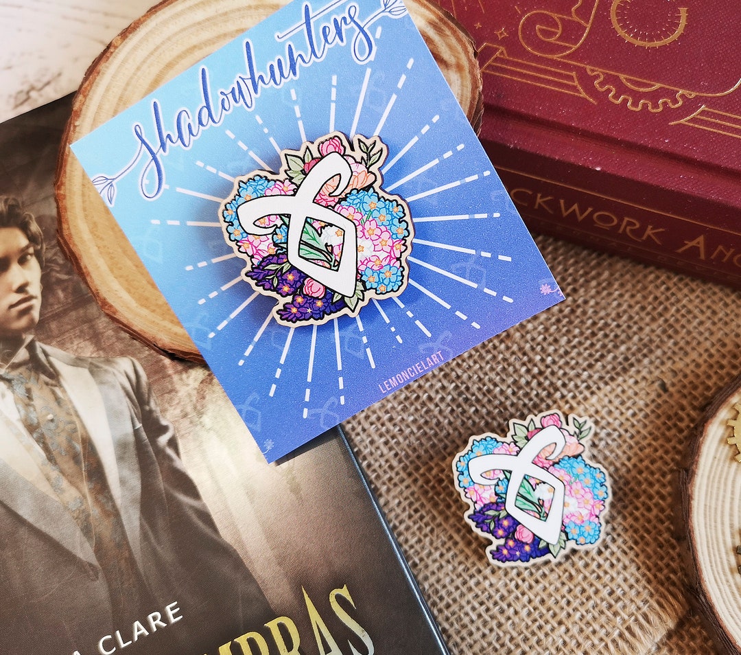 Shadowhunters wooden Pins - Etsy