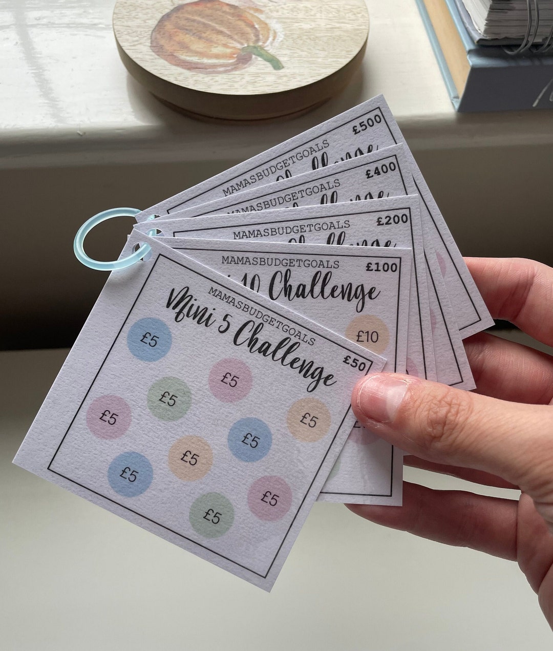 Mini Saving Challenge Cards, Saving Challenge, Budget Binder Ideas ...