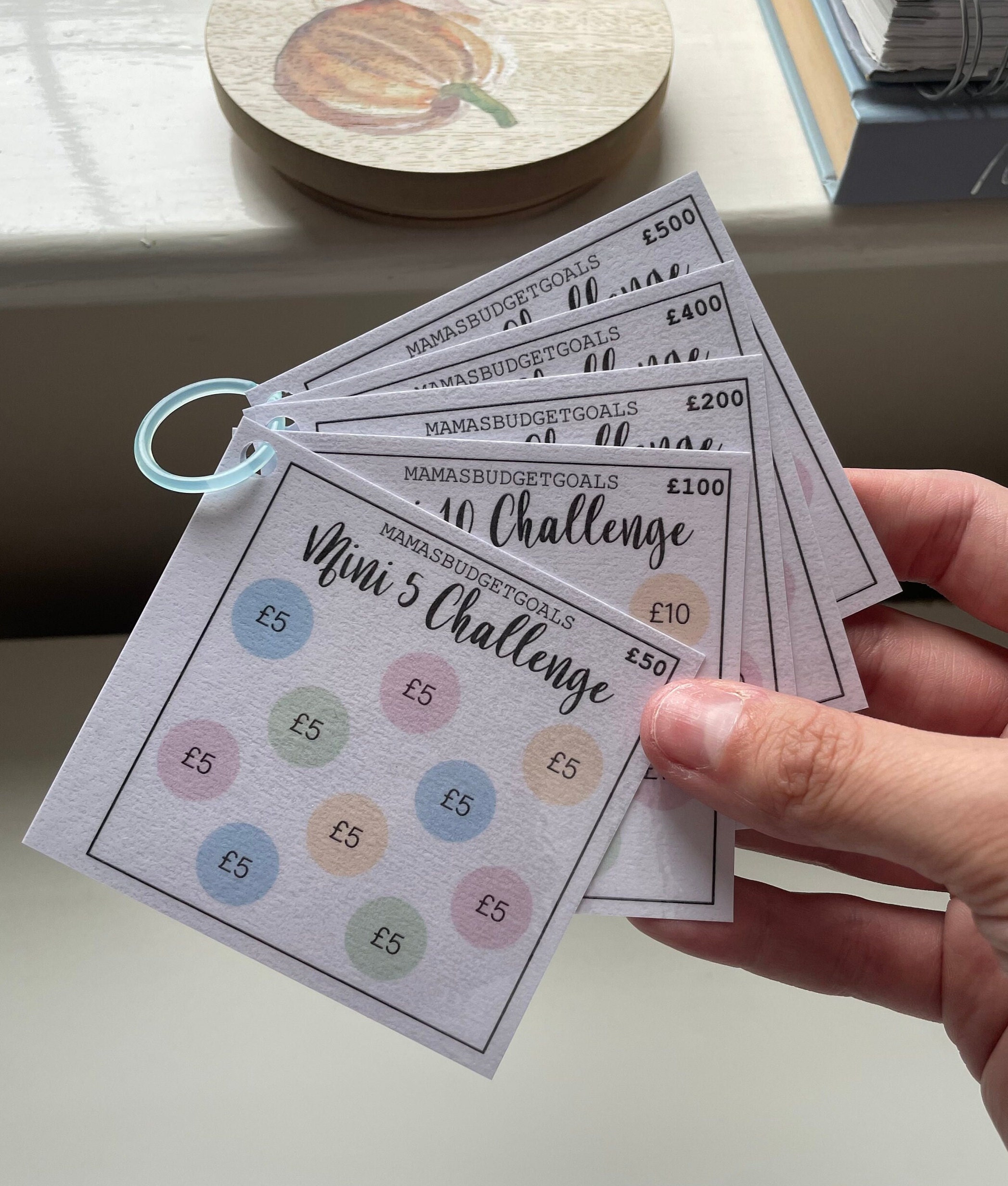 Mini Saving Challenge Cards, Saving Challenge, Budget Binder Ideas ...