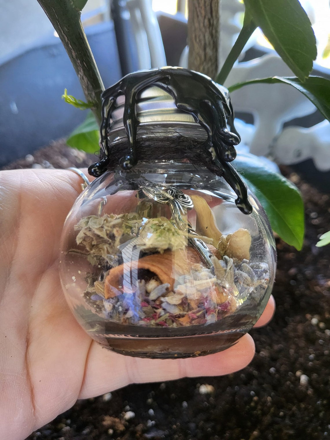 Hekate/ Hecate Offering Bottle - Blessed by the Goddess - Witchcraft ...