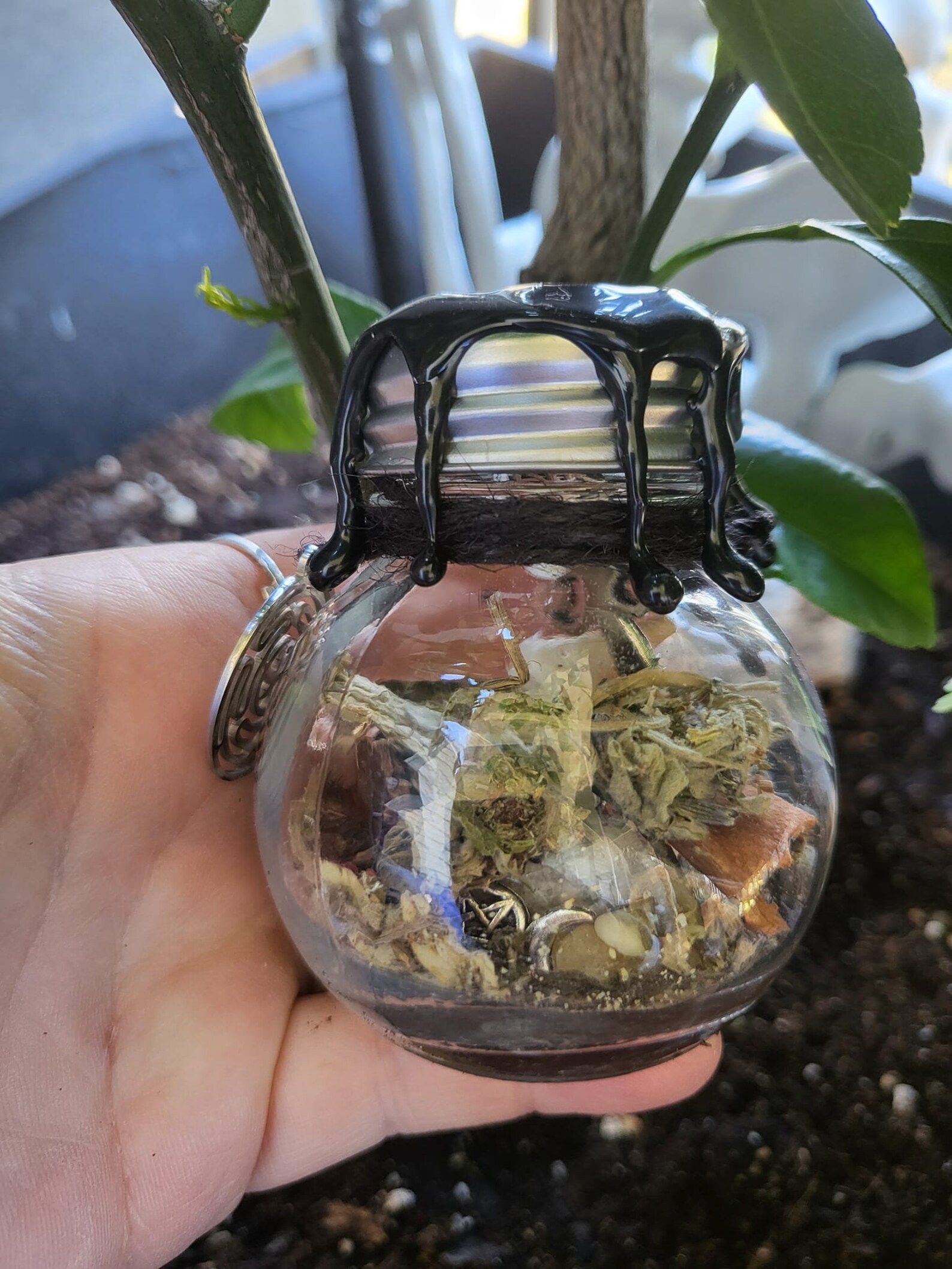 Hekate/ Hecate Offering Bottle - Blessed by the Goddess - Witchcraft ...