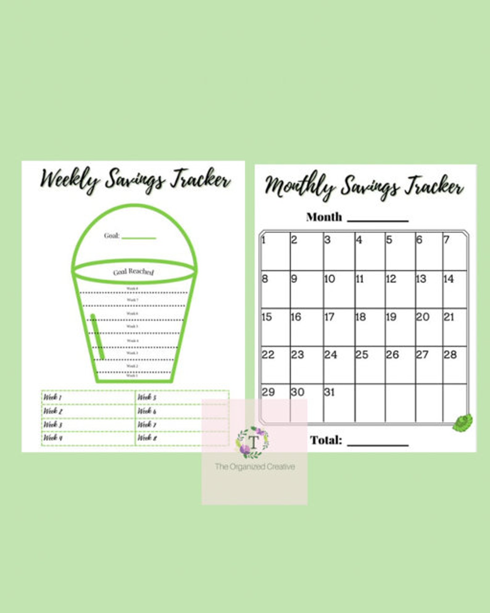 Ultimate Savings Tracker Printable, Weekly Savings Tracker, Monthly ...