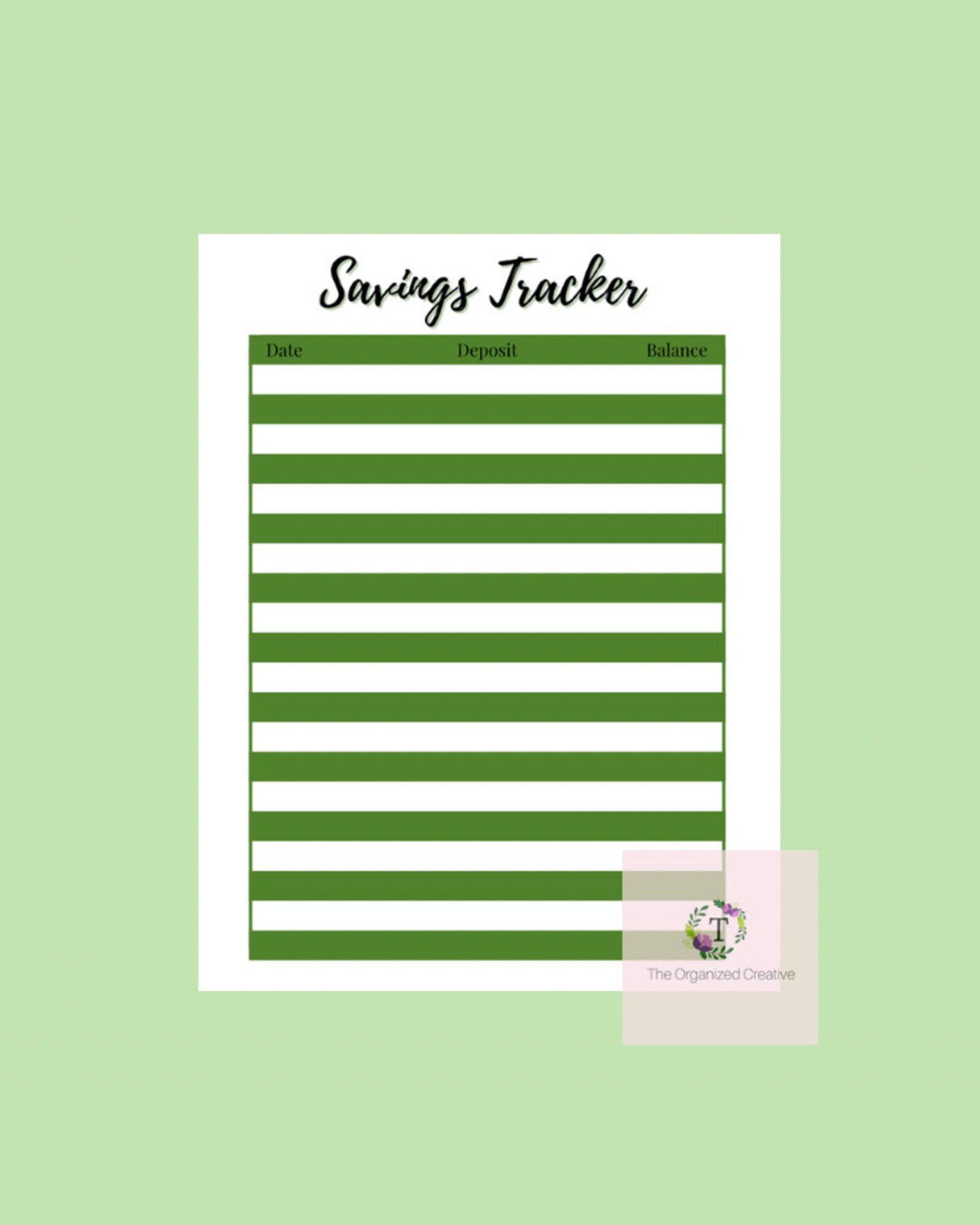 Ultimate Savings Tracker Printable, Weekly Savings Tracker, Monthly ...