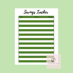 Ultimate Savings Tracker Printable, Weekly Savings Tracker, Monthly ...