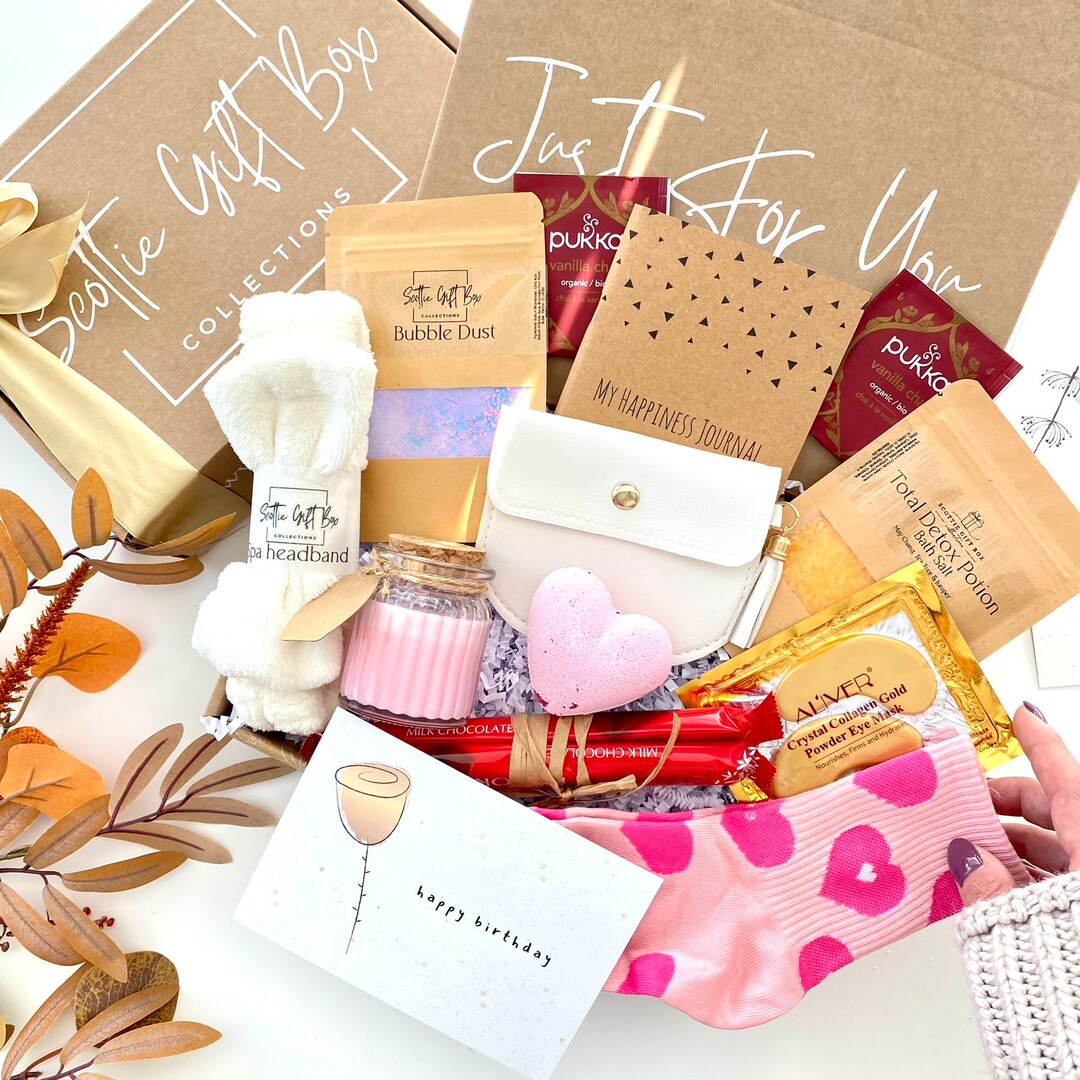 Hug in a Box ladies Gift Box Birthday Hamper, Pamper Box, Spa Gift Box ...