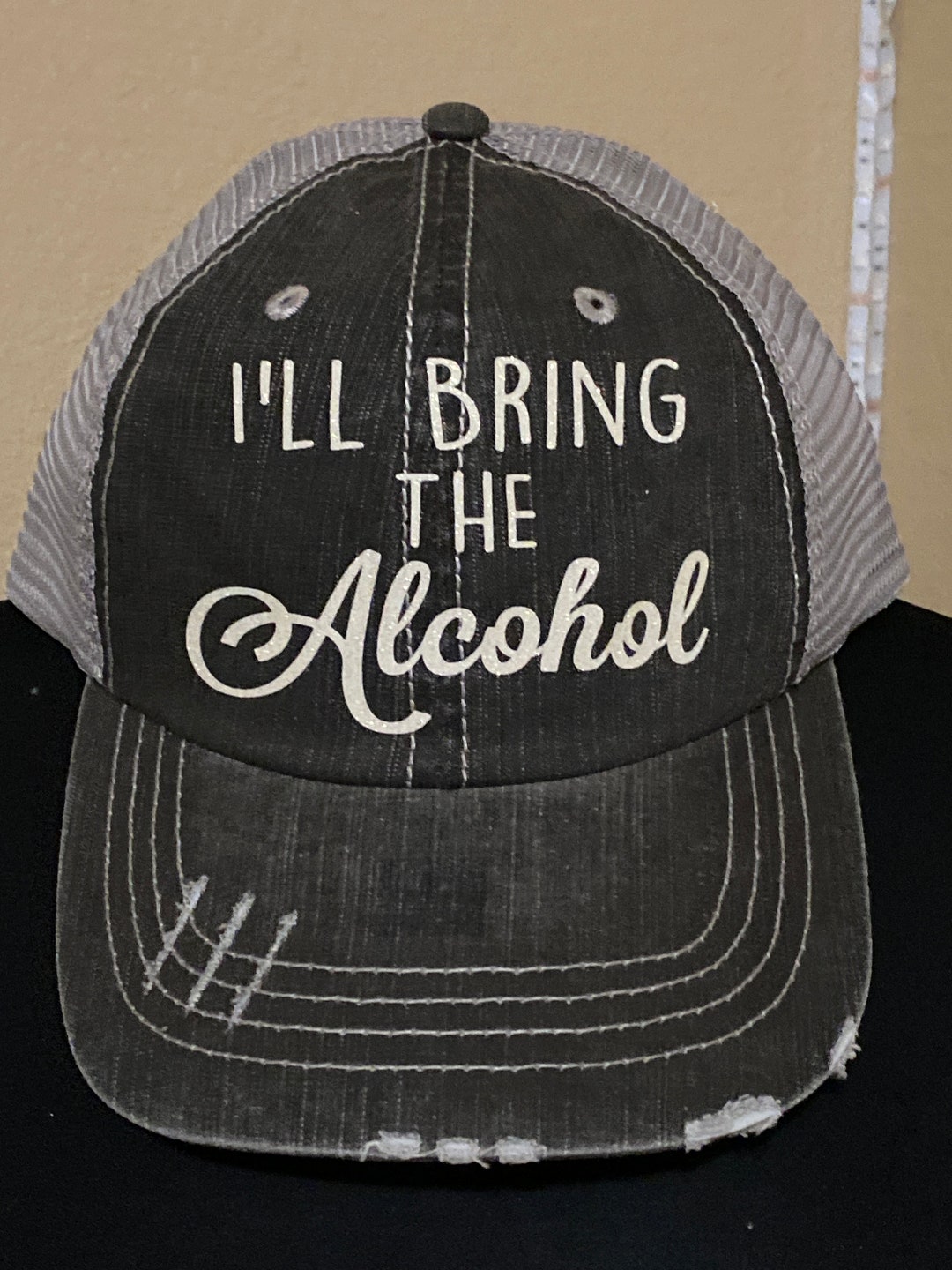 I’ll Bring the Alcohol Hats • Mom Hair-mom Life-glitter Vinyl Women’s ...