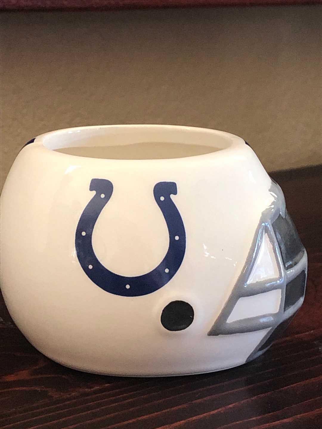 Succulent Holder (SMALL, 2.5 Inches Tall) * Football * Helmet ...