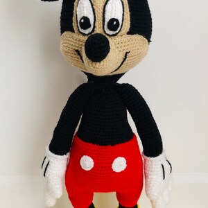 Handmade Crochet Mickey Moucse - Etsy