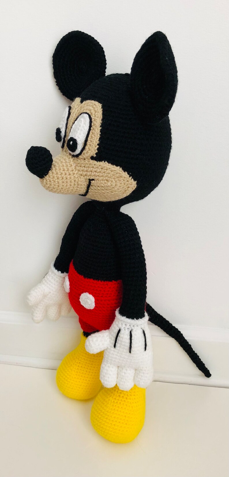 Handmade Crochet Mickey Moucse - Etsy